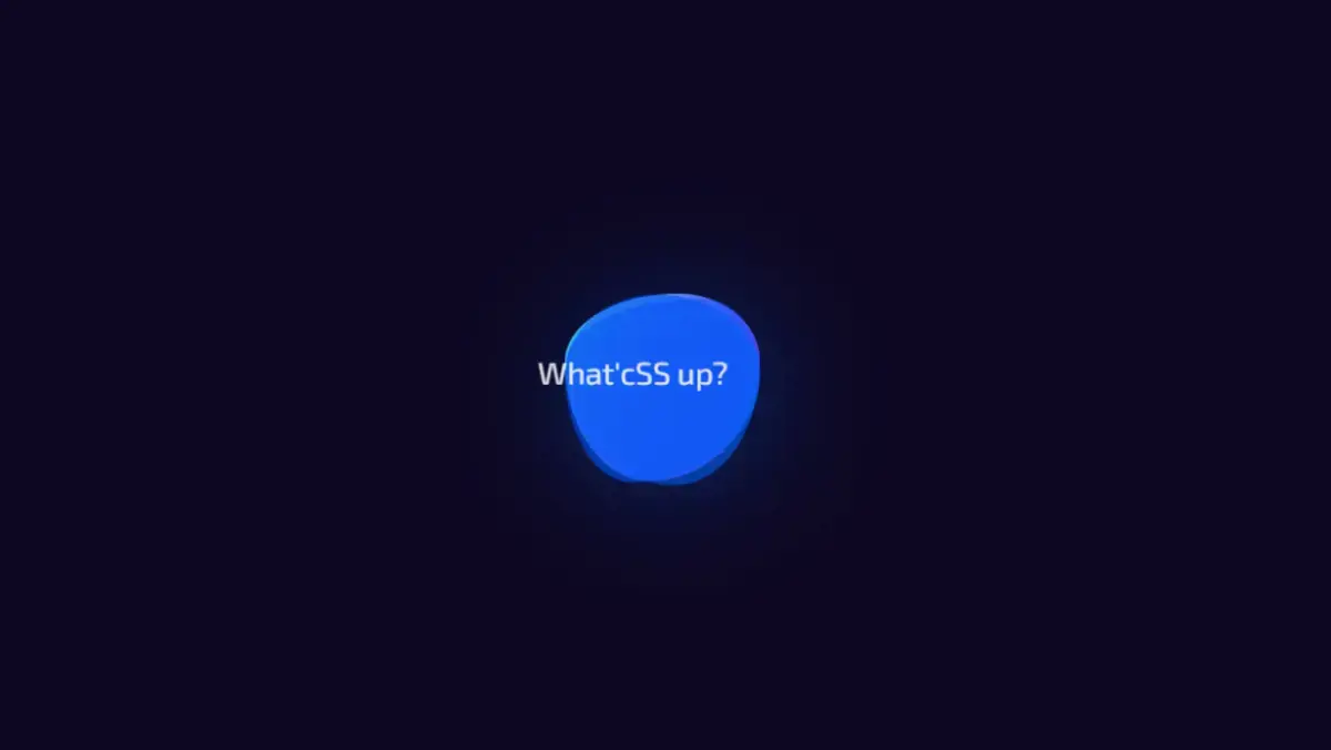 Css Blob Effects Pure Css Gooey Morph Example Css Mix