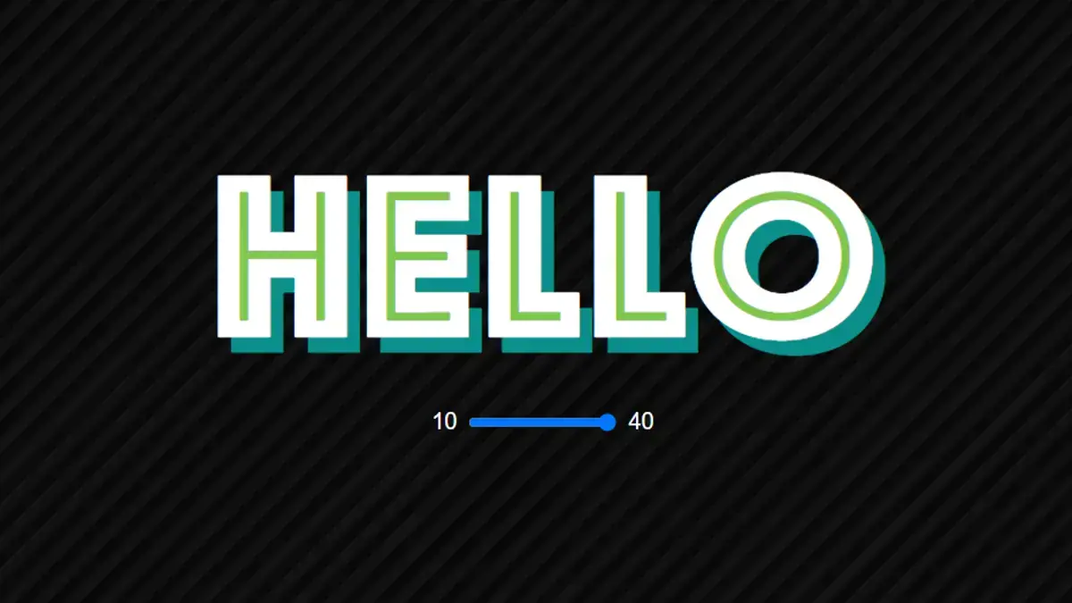 Css Font Variable Effects Layered And Variable Font Example Css Mix