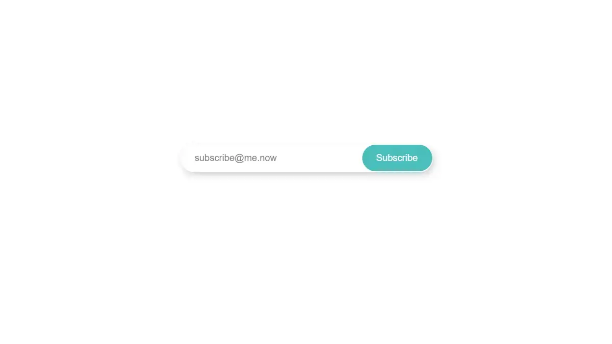 CSS Subscribe Forms - Newsletter Subscribe Form With Animation example ...