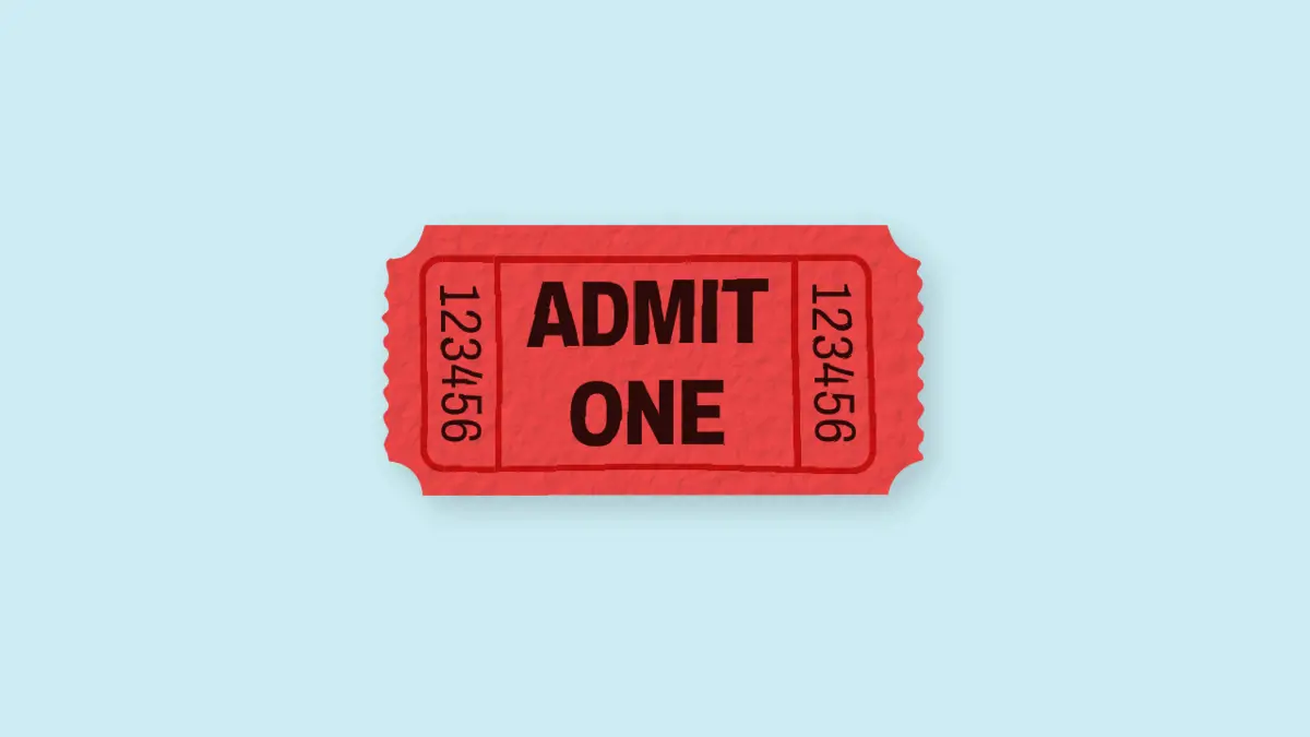 CSS Tickets - Admit One Ticket example : CSS Mix