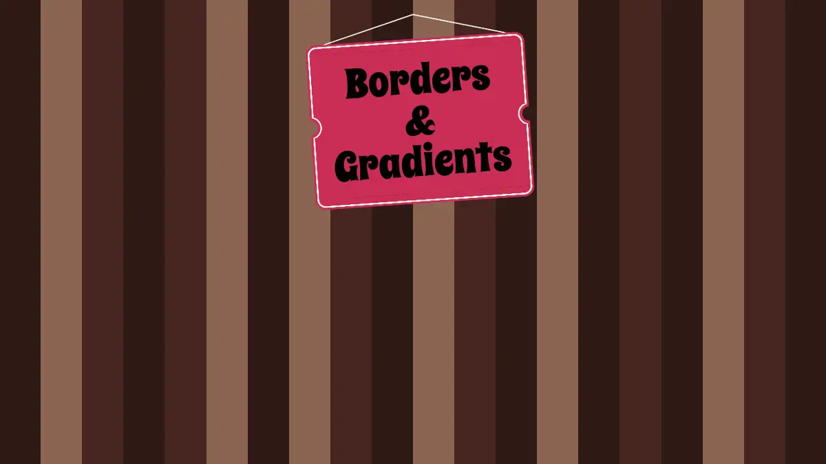 CSS Border Examples - Borders & Gradients example : CSS Mix