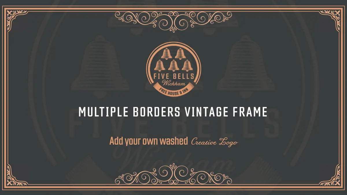 CSS Frames - Full Screen Vintage Frame With Multiple Borders example ...
