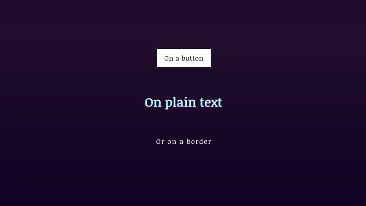 Css Glitch Effects Glitch Effect In Css Example Css Mix 2573