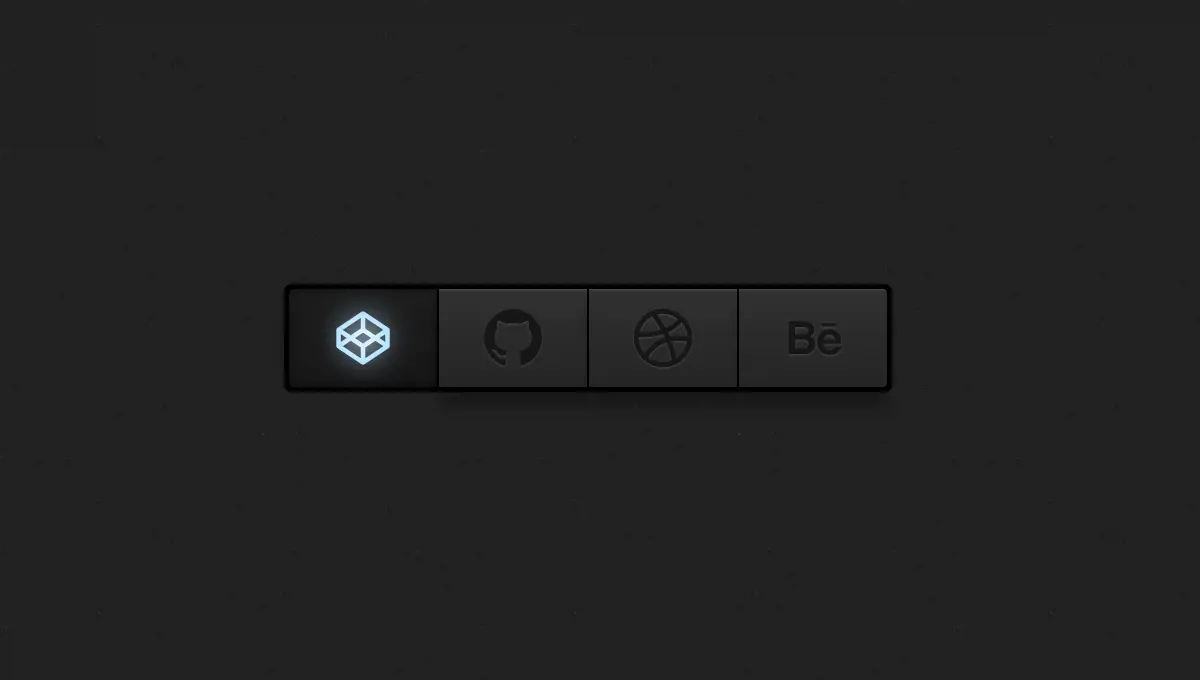 CSS Social Media Icons - Group Button With Svg Icons example : CSS Mix