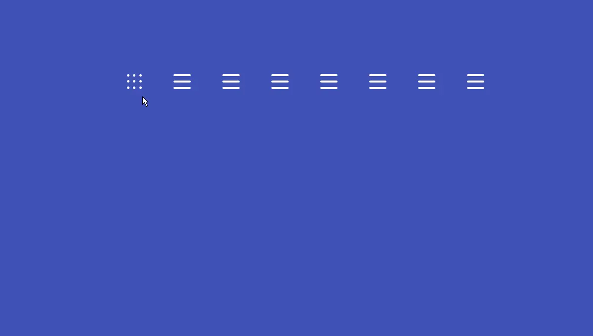 Css Hamburger Menu Icons Hamburger Icons Animations Example Css Mix