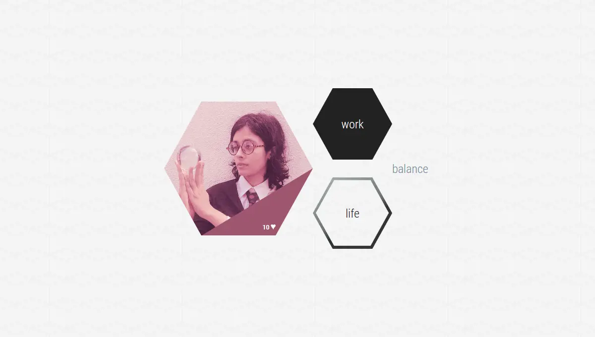 Css Hexagons Hexagon Shapes Example Css Mix