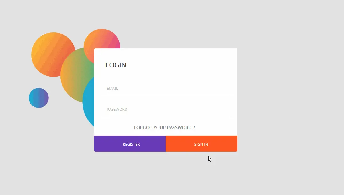 CSS Forms - Login Form Ui Design example : CSS Mix