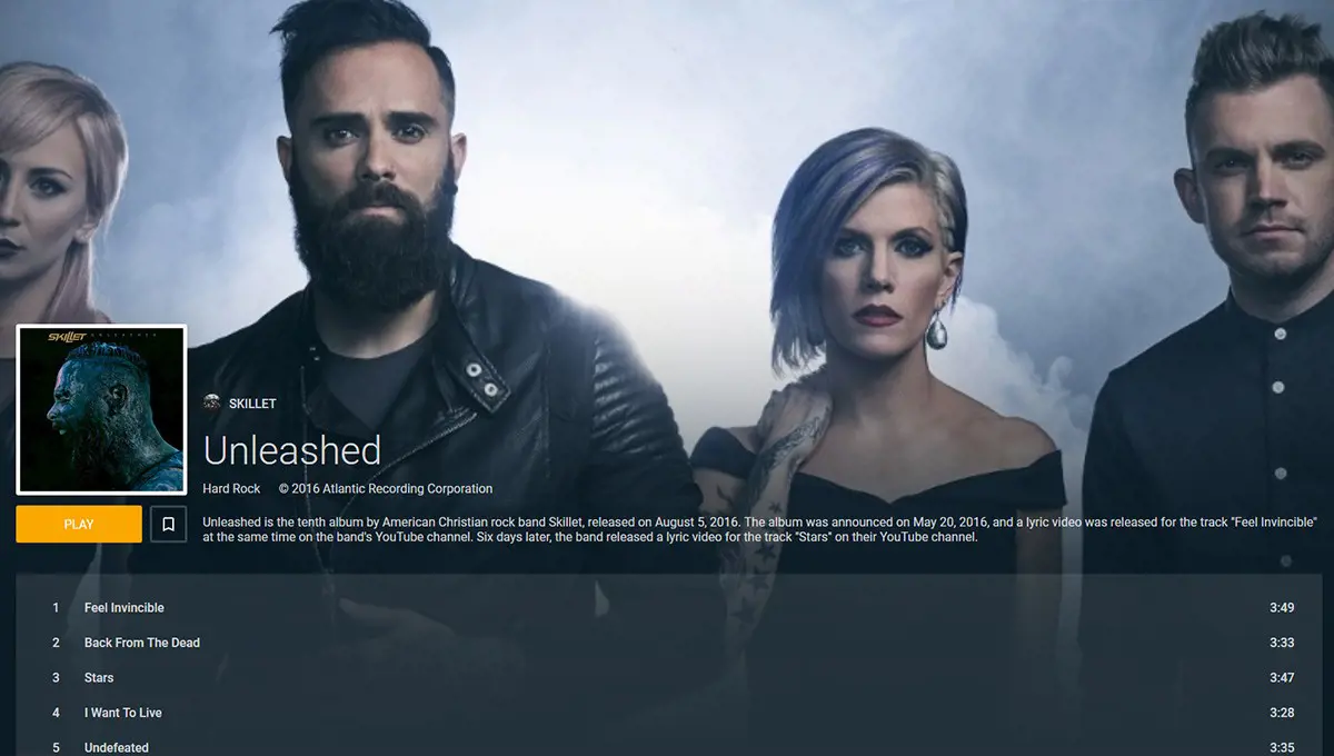 CSS Music Players - Music Album Ui example : CSS Mix