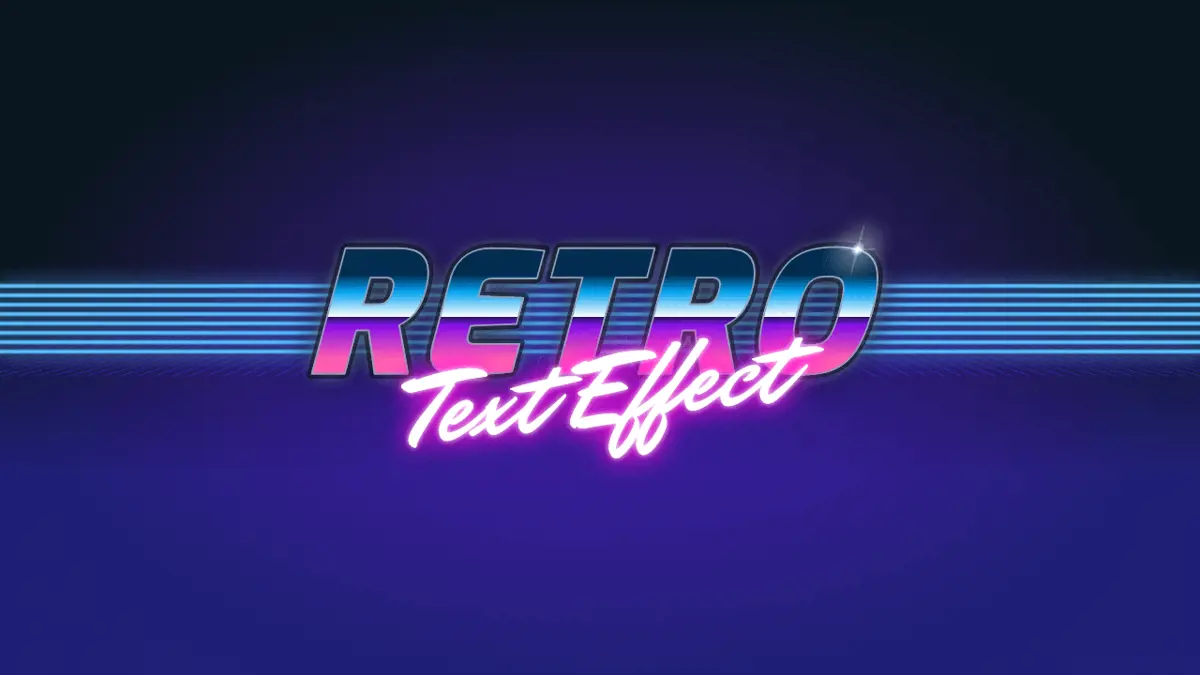 CSS Text Effects - Retro Text Effect example : CSS Mix