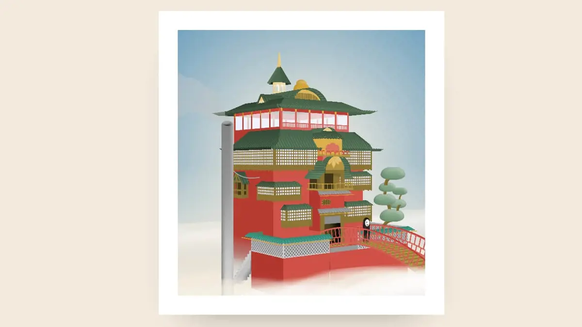 CSS 3D Examples - Spirited Away Bathhouse - 3d Css example : CSS Mix CSS 3D Examples - Spirited Away Bathhouse - 3d Css example : CSS Mix