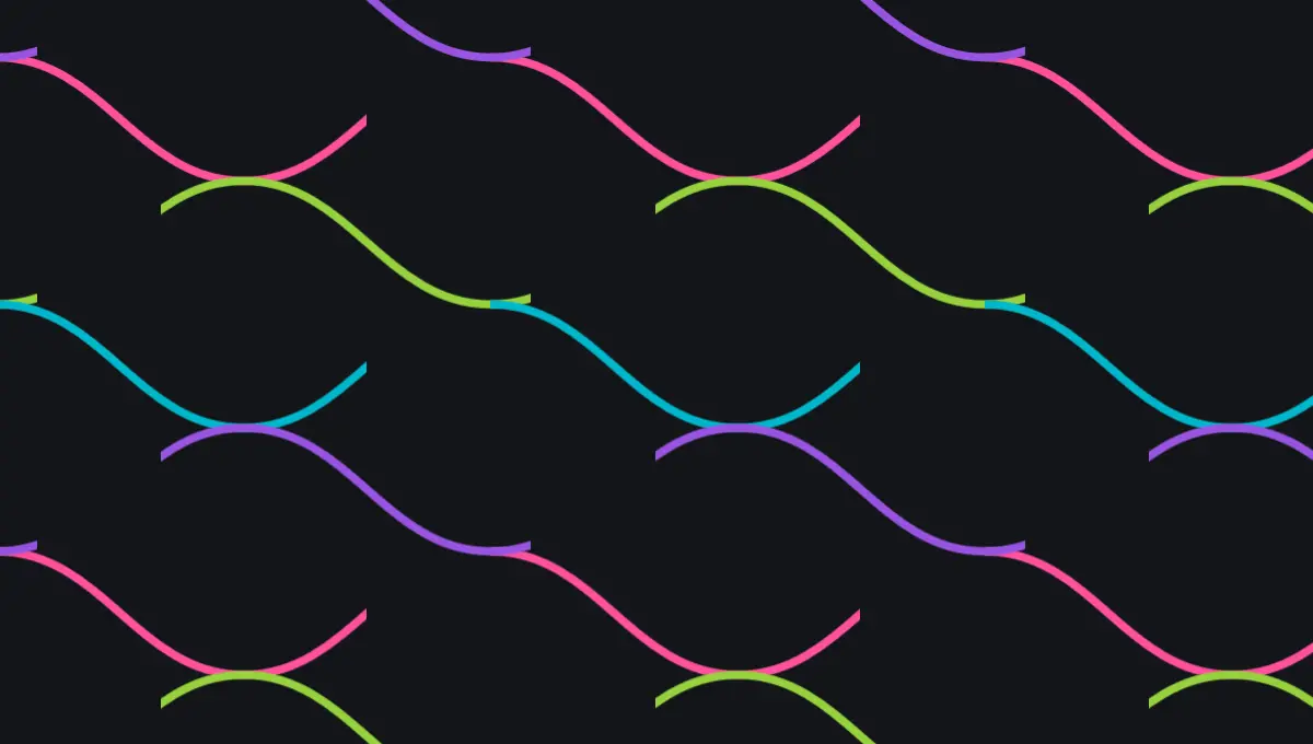 CSS Background Patterns - Svg And Css Squiggly Pattern example : CSS Mix