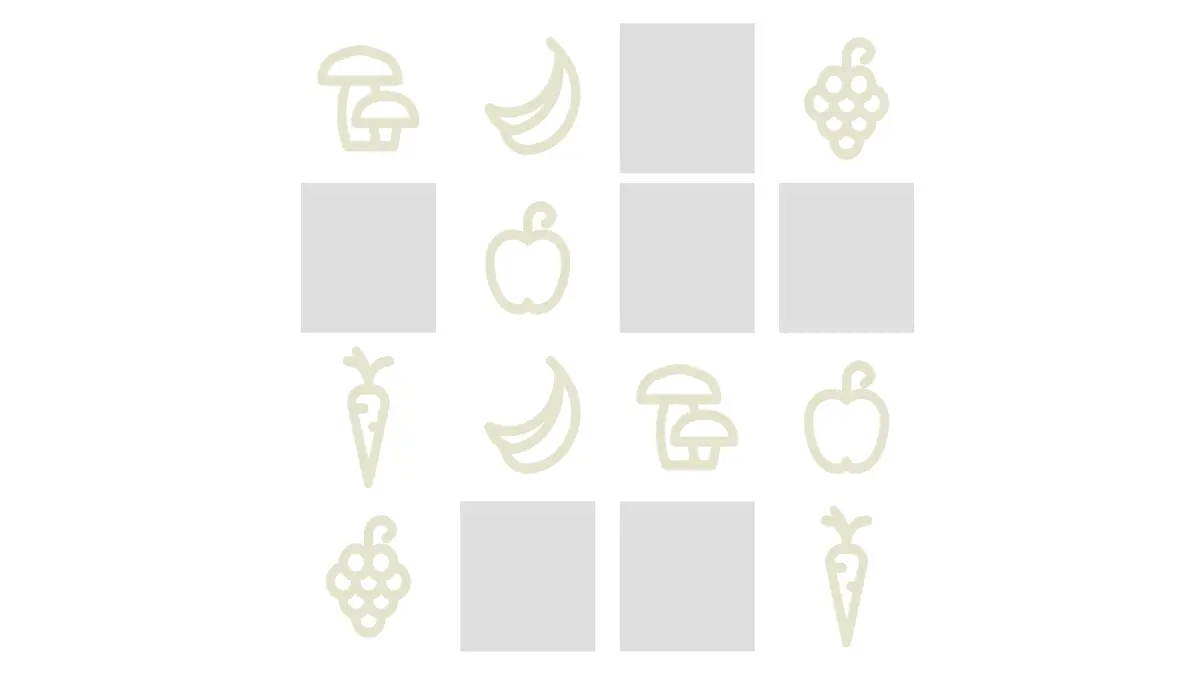 JavaScript Memory Games - Svg Memory Game example : CSS Mix