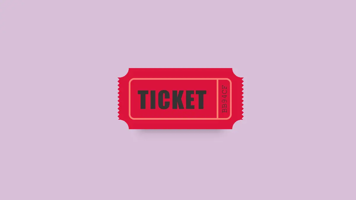 CSS Tickets - Ticket example : CSS Mix