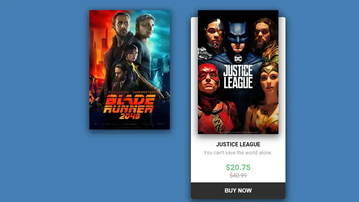CSS Movie Cards - Movie Ticket Animation example : CSS Mix