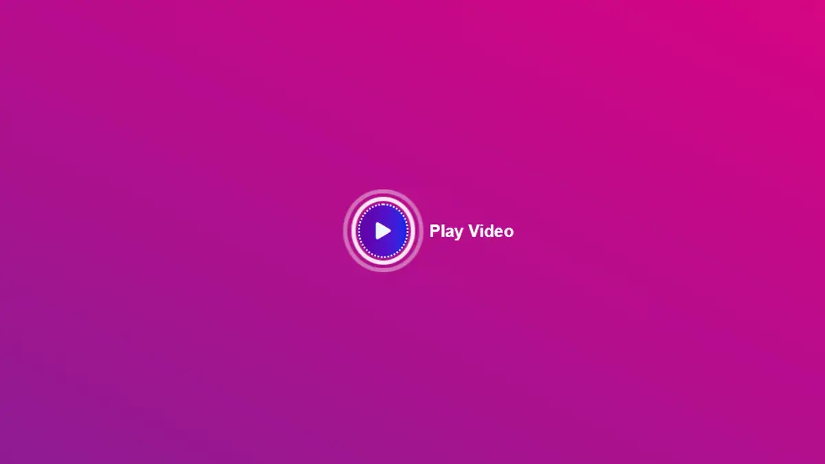 CSS Play/Pause Buttons - Flashing Play Button example : CSS Mix