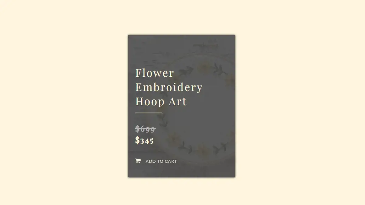 Css Cards Css Hover Product Card Example Css Mix 5998
