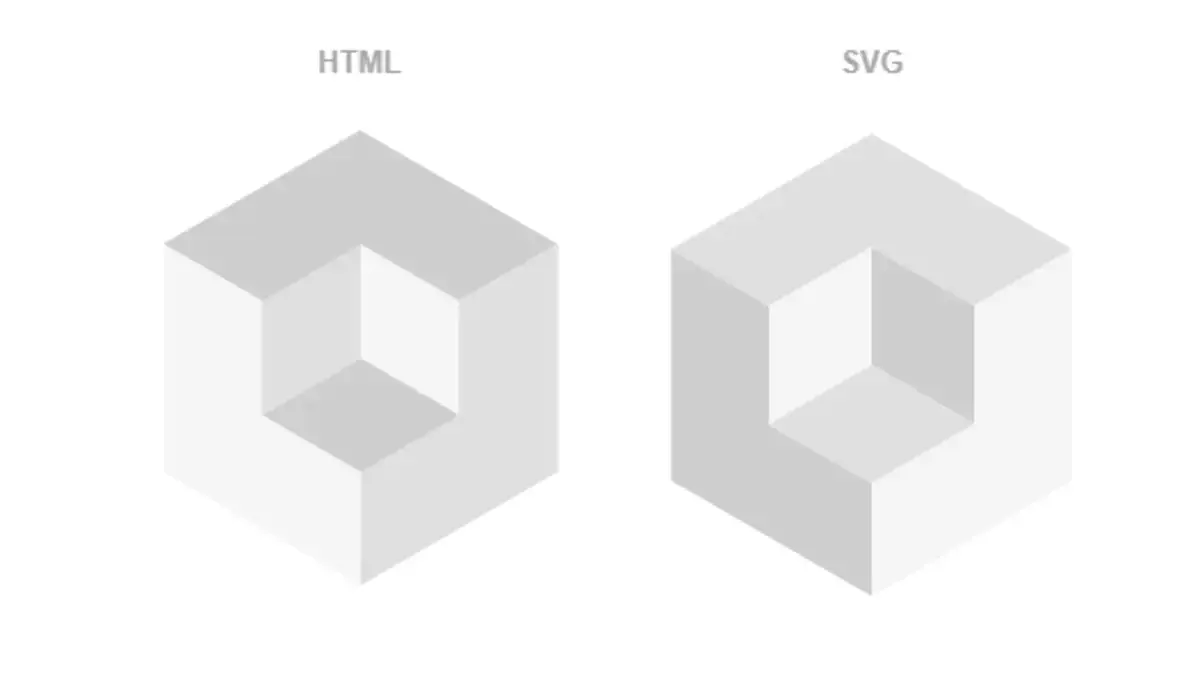 Css Cubes Isometric Cubes With Html Css And Svg Example Css Mix