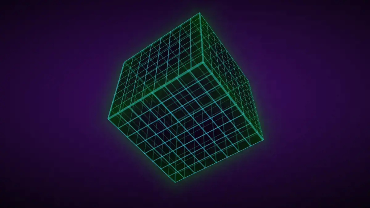 CSS Cubes - 80S Retro Spinning Cube example : CSS Mix