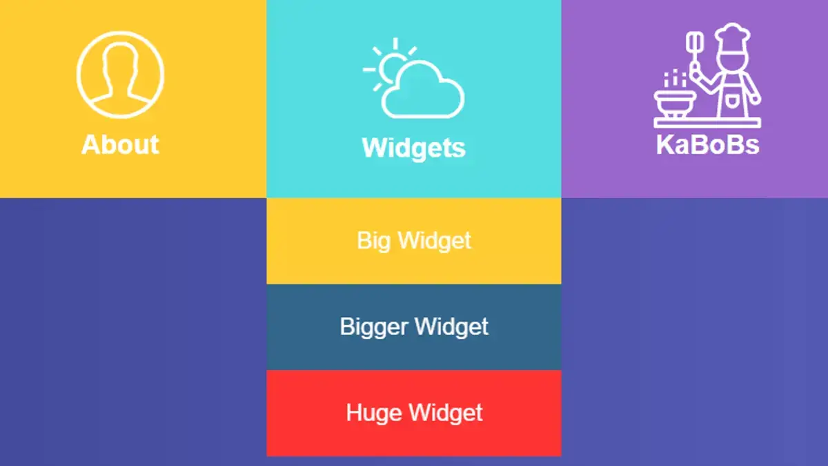 CSS Dropdown Menus - Main Menu example : CSS Mix
