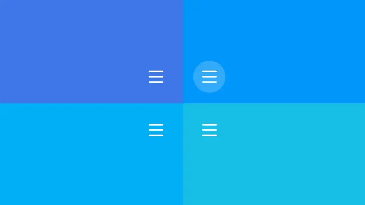 Css Hamburger Menu Icons Hamburger Menu Animations Example Css Mix