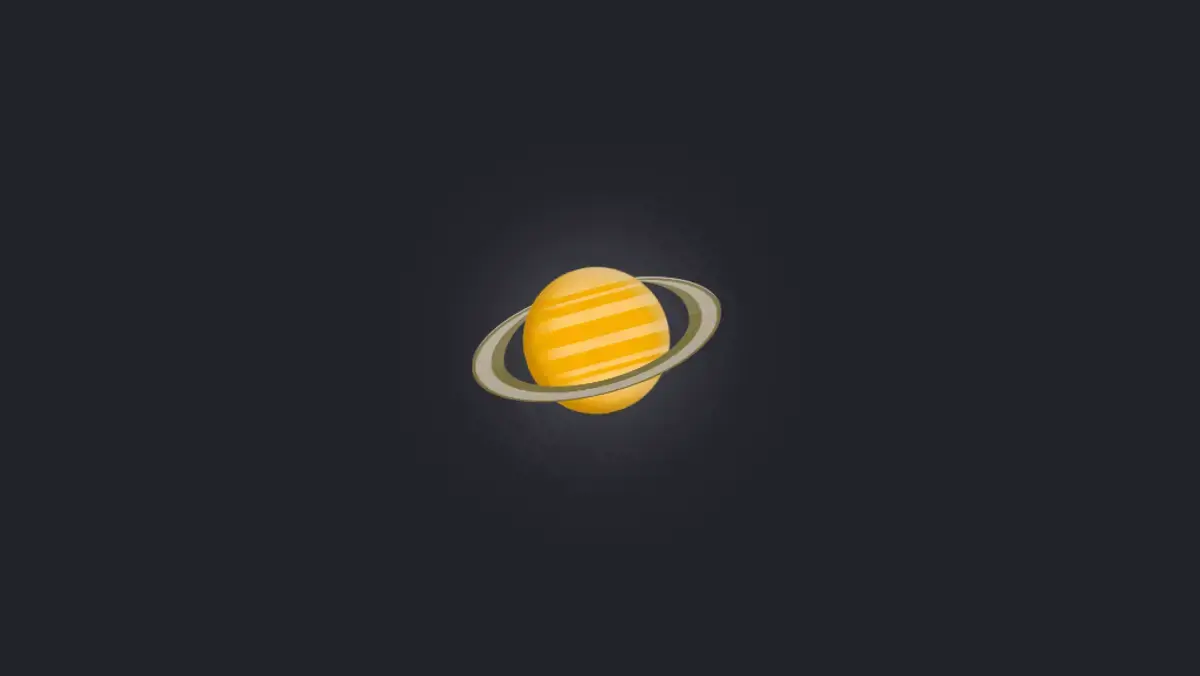 CSS Loaders - Single Element Planet Loader example : CSS Mix