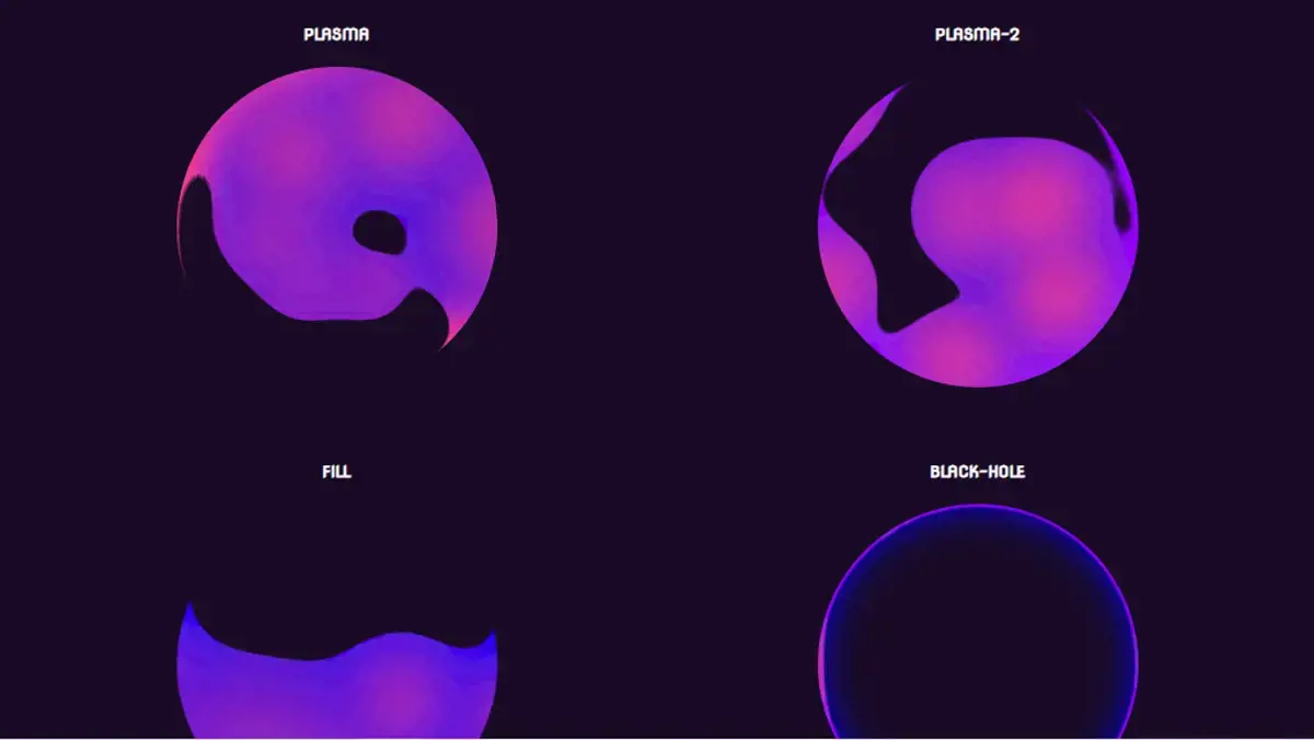 CSS Loaders - Gooey Svg Loaders example : CSS Mix