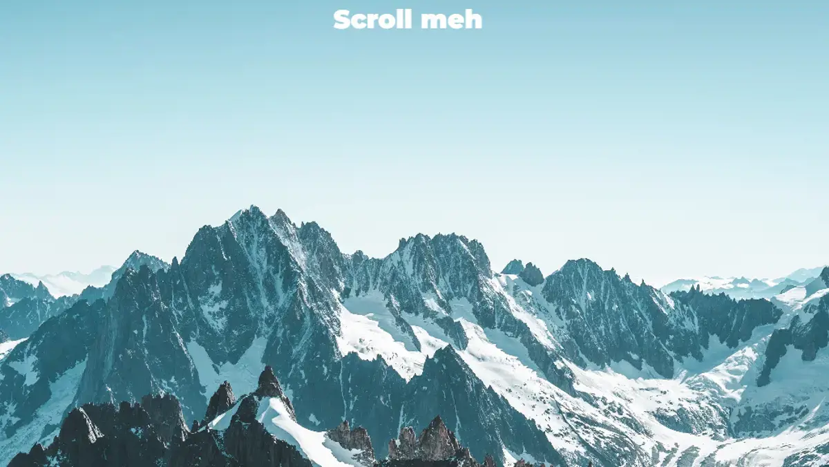 Css Scroll Effects Background And Text Scroll Effect Example Css Mix