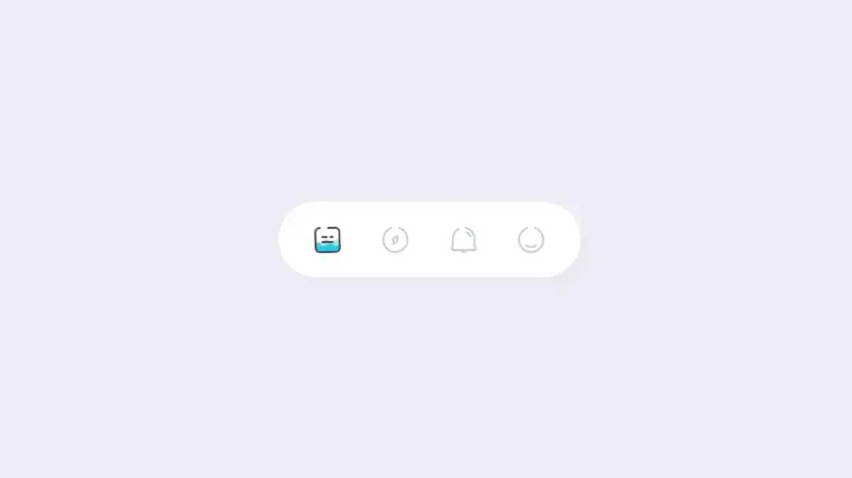 Css Tab Bars Tabbar Animation Only Css Example Css Mix