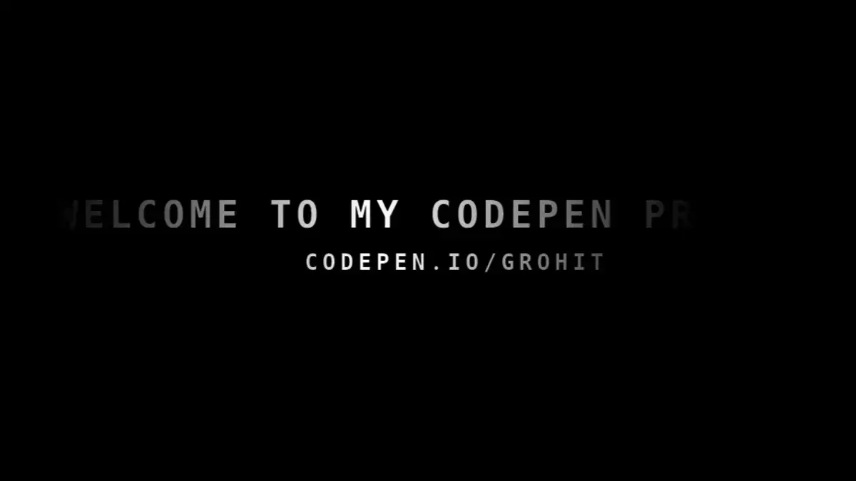Css Text Animations Shining Text Effect Example Css Mix