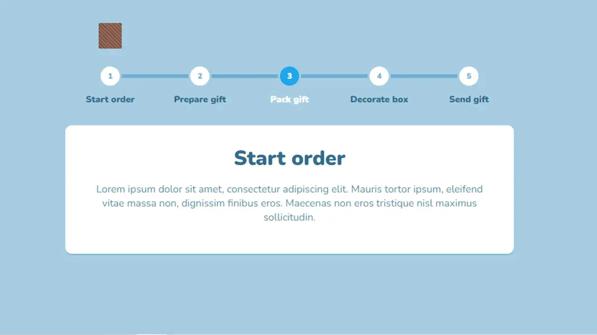 Css Timelines Css Only Order Process Steps Example Css Mix 
