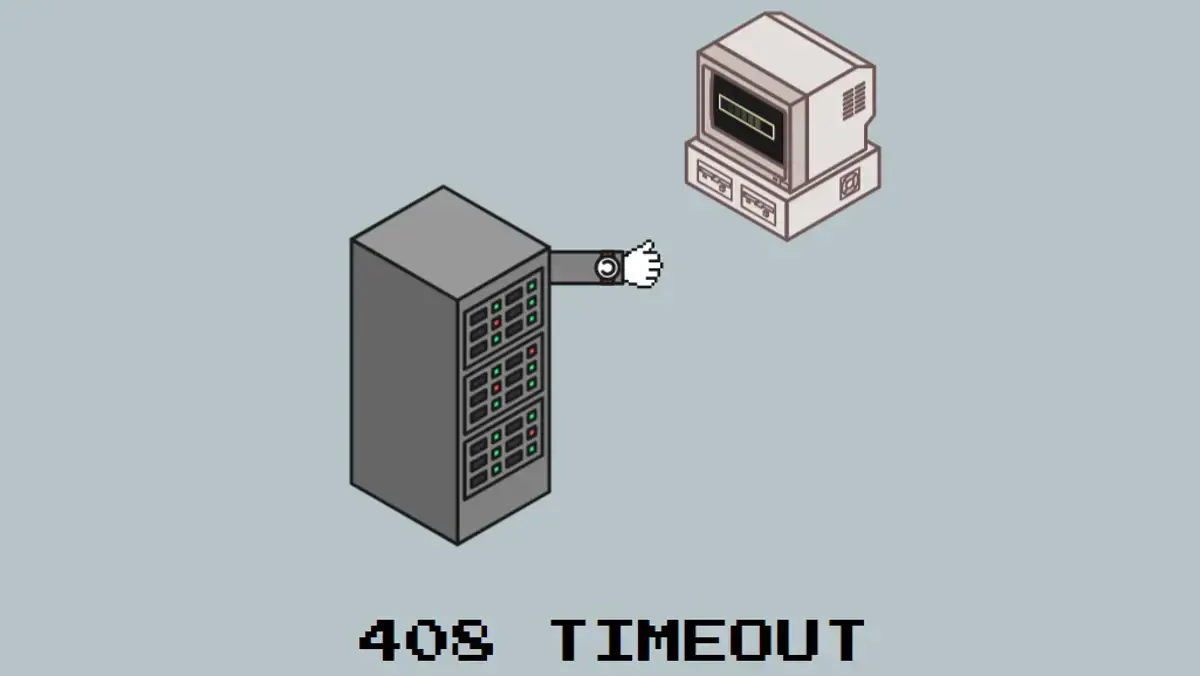 HTML 408 Page Templates - 408 Timeout example : CSS Mix