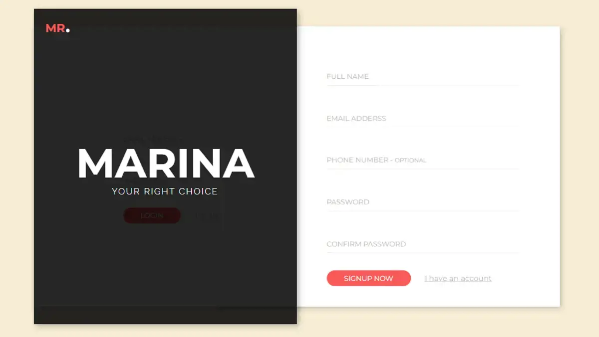 Bootstrap Login Forms - Responsive Signup/Login Form example : CSS Mix